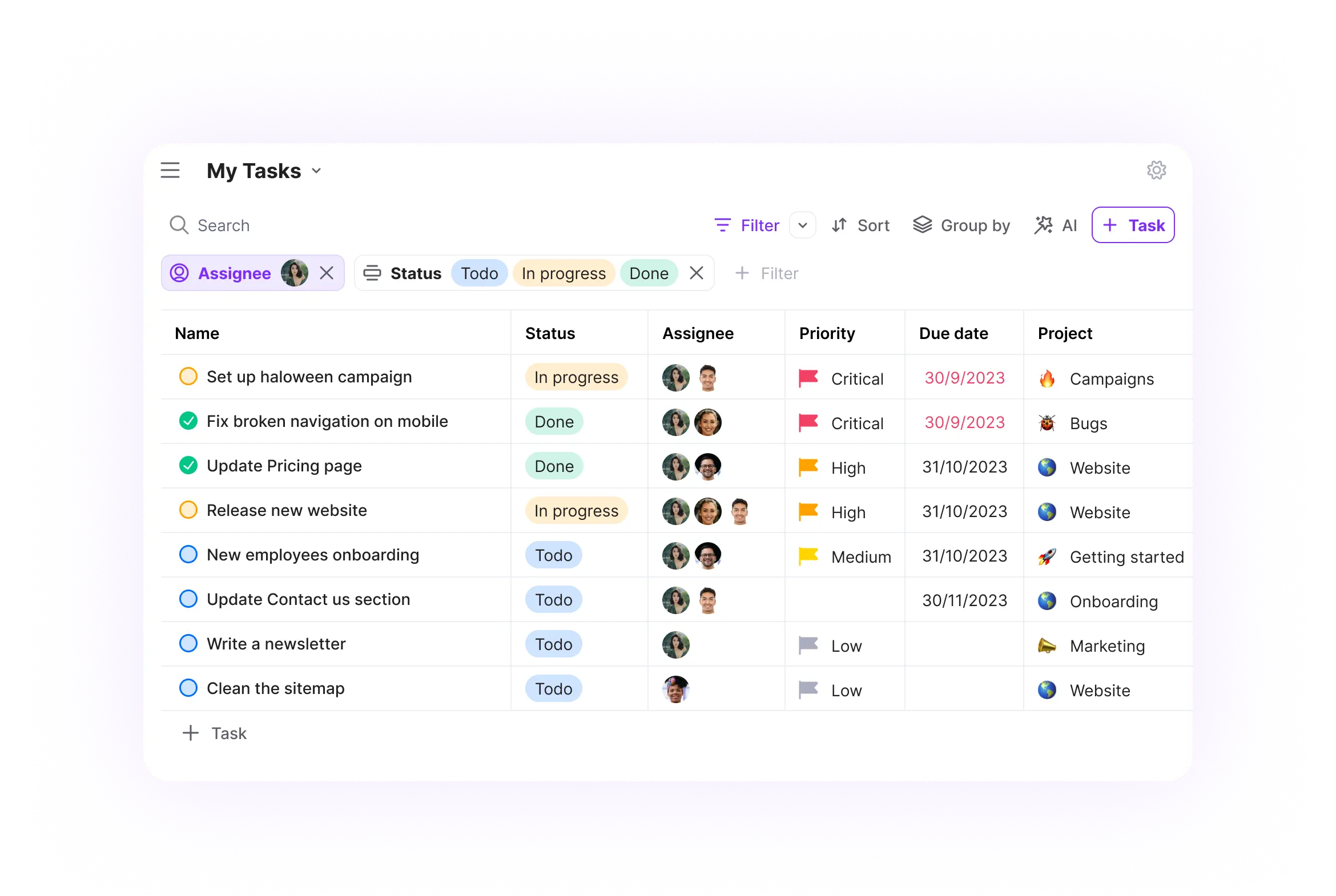 Ayanza - AI-Powered Project Management & Team Collaboration | Ayanza ...